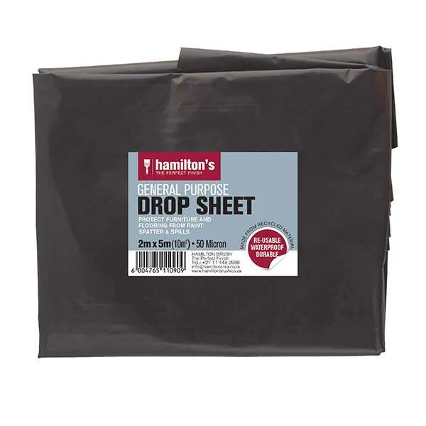 Hamilton's General Purpose Drop Sheet 2m x 5m – Tiekie Hardware