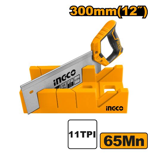 Ingco Mitre Box And Back Saw Set – Tiekie Hardware
