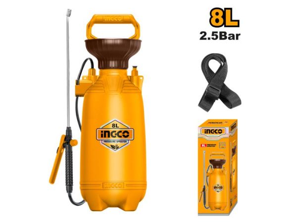 Ingco Pressure Sprayer (8L) – Tiekie Hardware