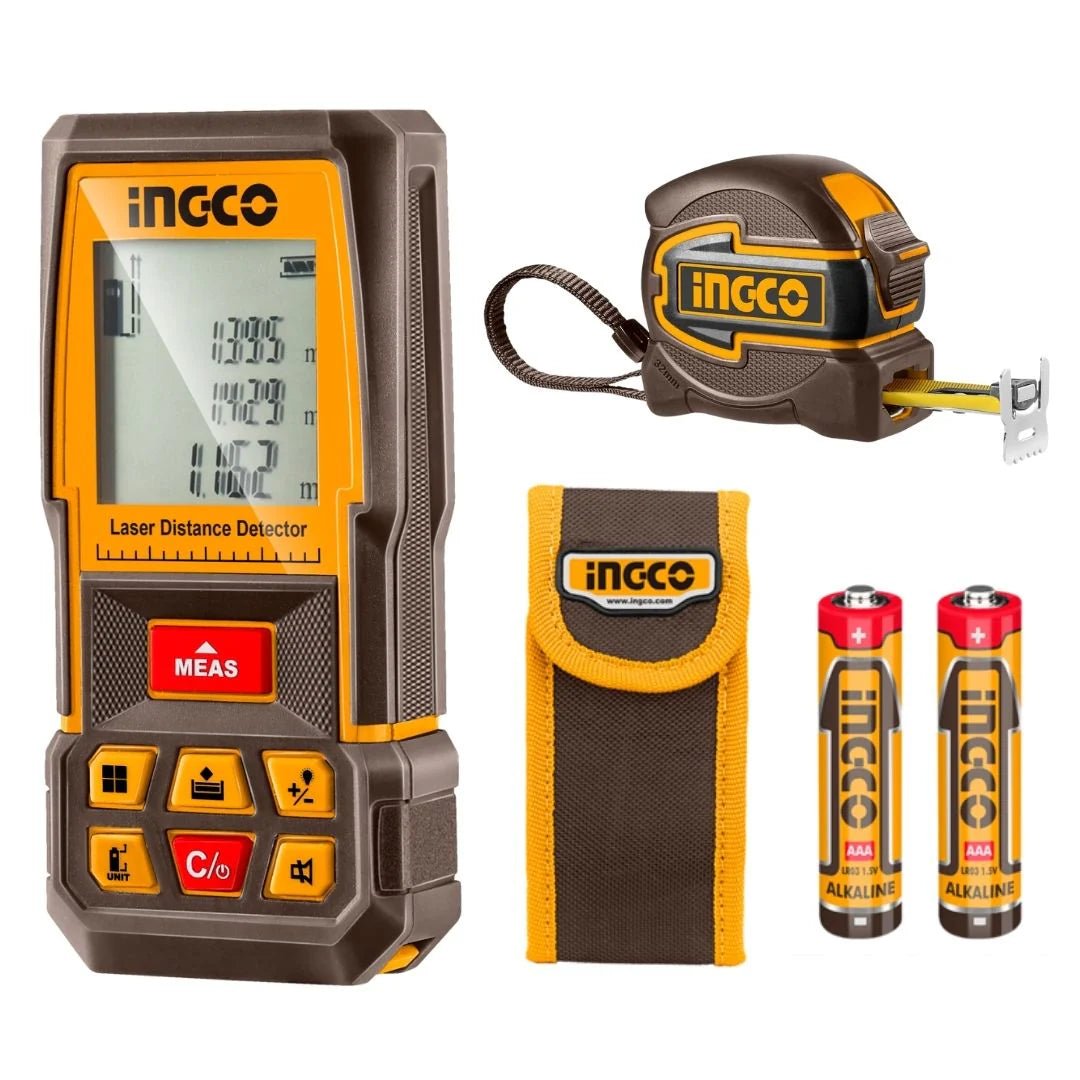 INGCO 0.05-70M LASER DISTANCE DETECTOR COMBO – Tiekie Hardware